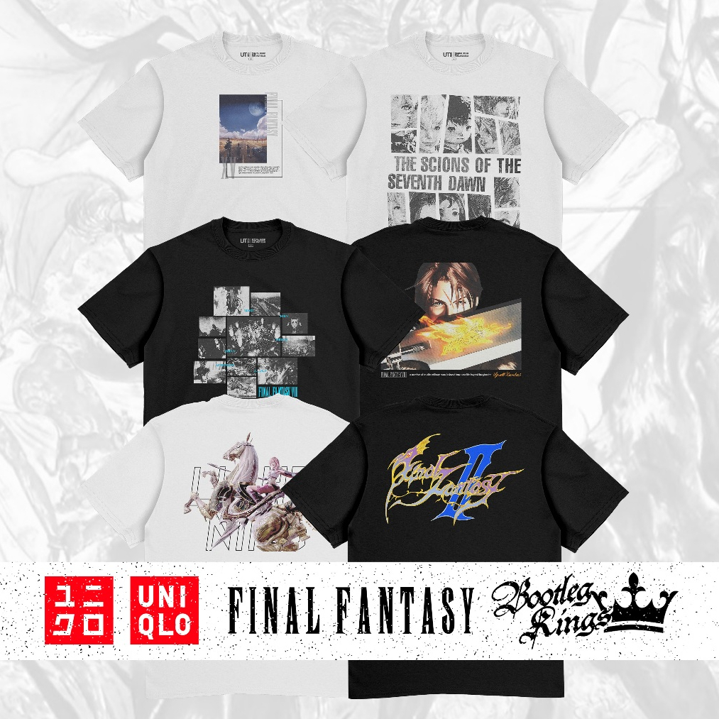 KATUN [HOT] UNIQLO X FINAL FANTASY 35 TH ANNIVERSARY UT เสื้อยืดกราฟิก ...
