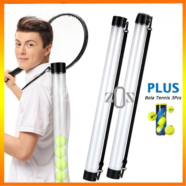 Tube Picking Ball Picker Padel Paddel เทนนิส 15 ลูก Hopper สายคล้องไหล่ ...