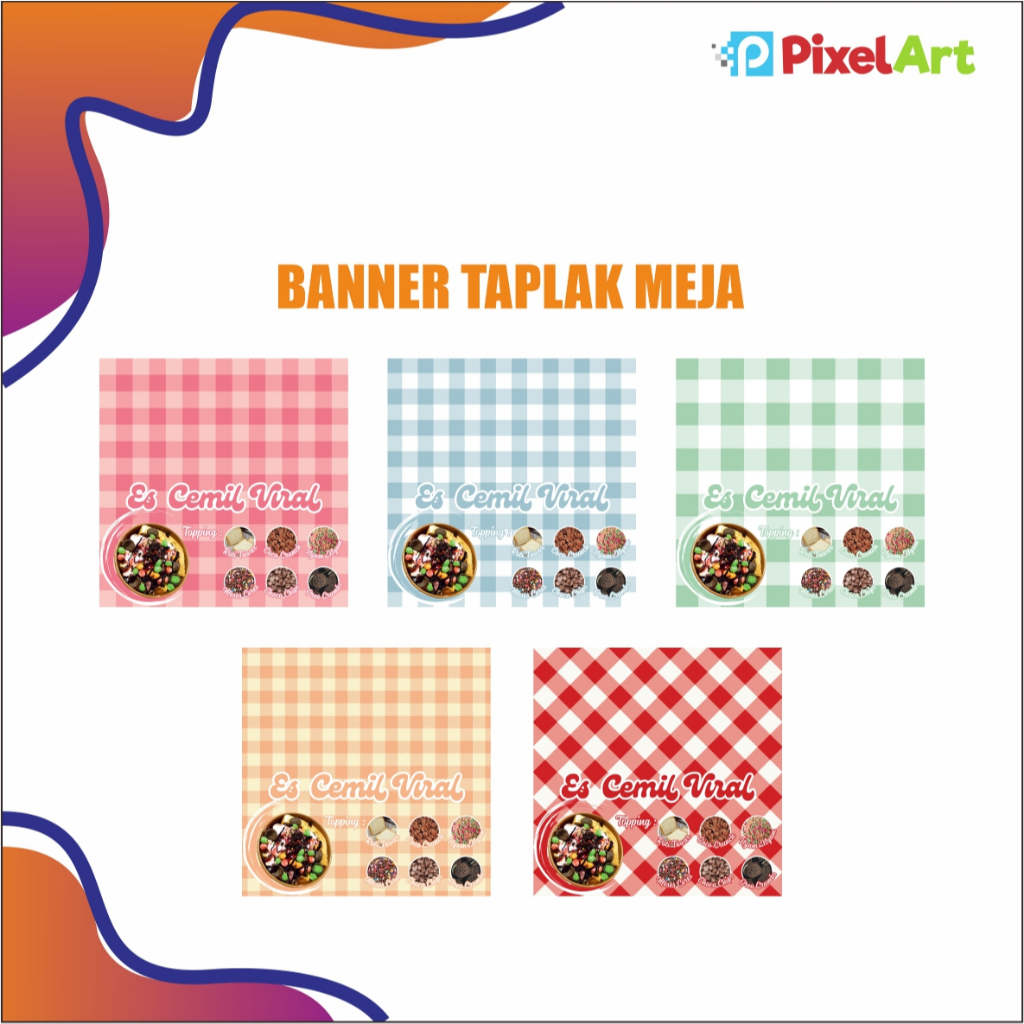 BANNER TABLE ผ้า ES CEMIL BANNER DIGITAL PRINTING BANNER | Shopee Thailand