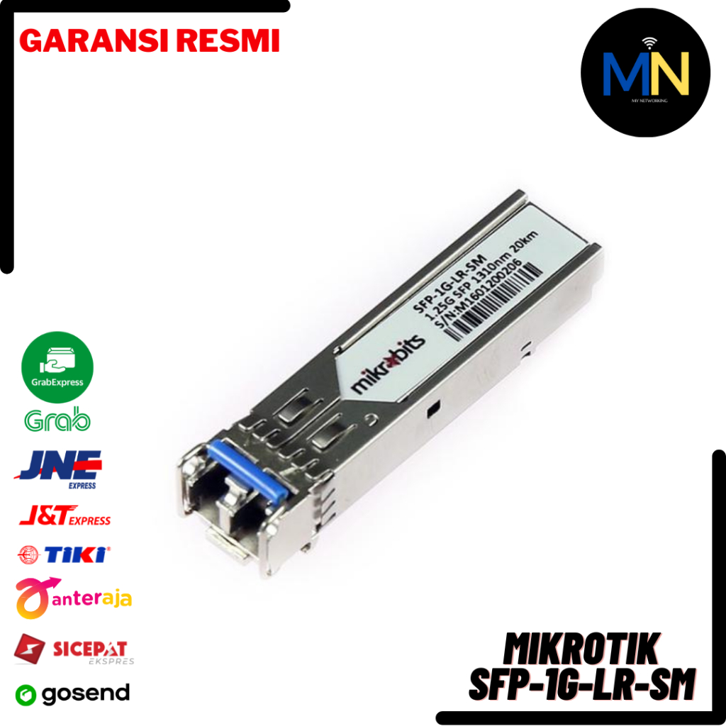 MIKROTIK MicroTik Microbits SFP-1G-LR-SM SFP Transceiver 1G Singlemode ...