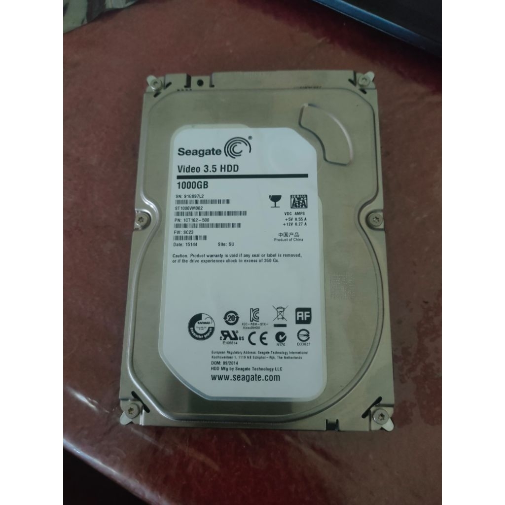 ฮาร์ดดิสก์ PC 1000GB, 1 Tera, 1 TB Seagate ยี่ห้อ NEW สภาพ | Shopee Thailand