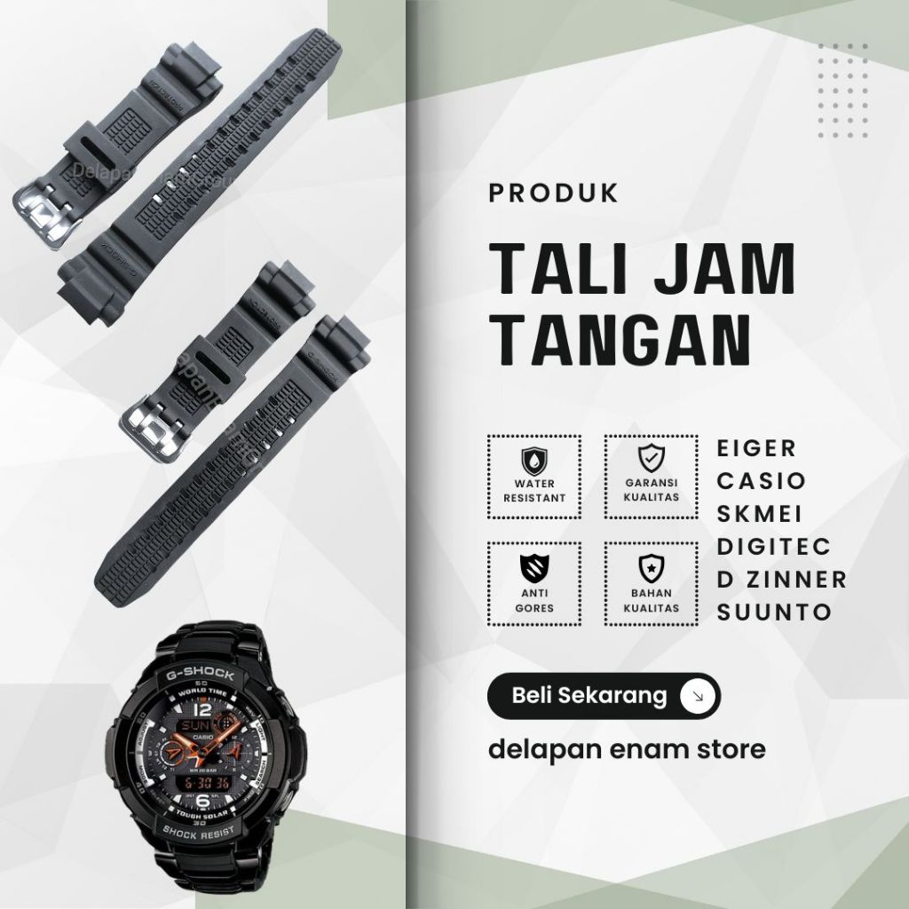 สายนาฬิกา Casio G shock G1000 G1200 G1250 G1500 GW2000 GW2500 GW3000 ...