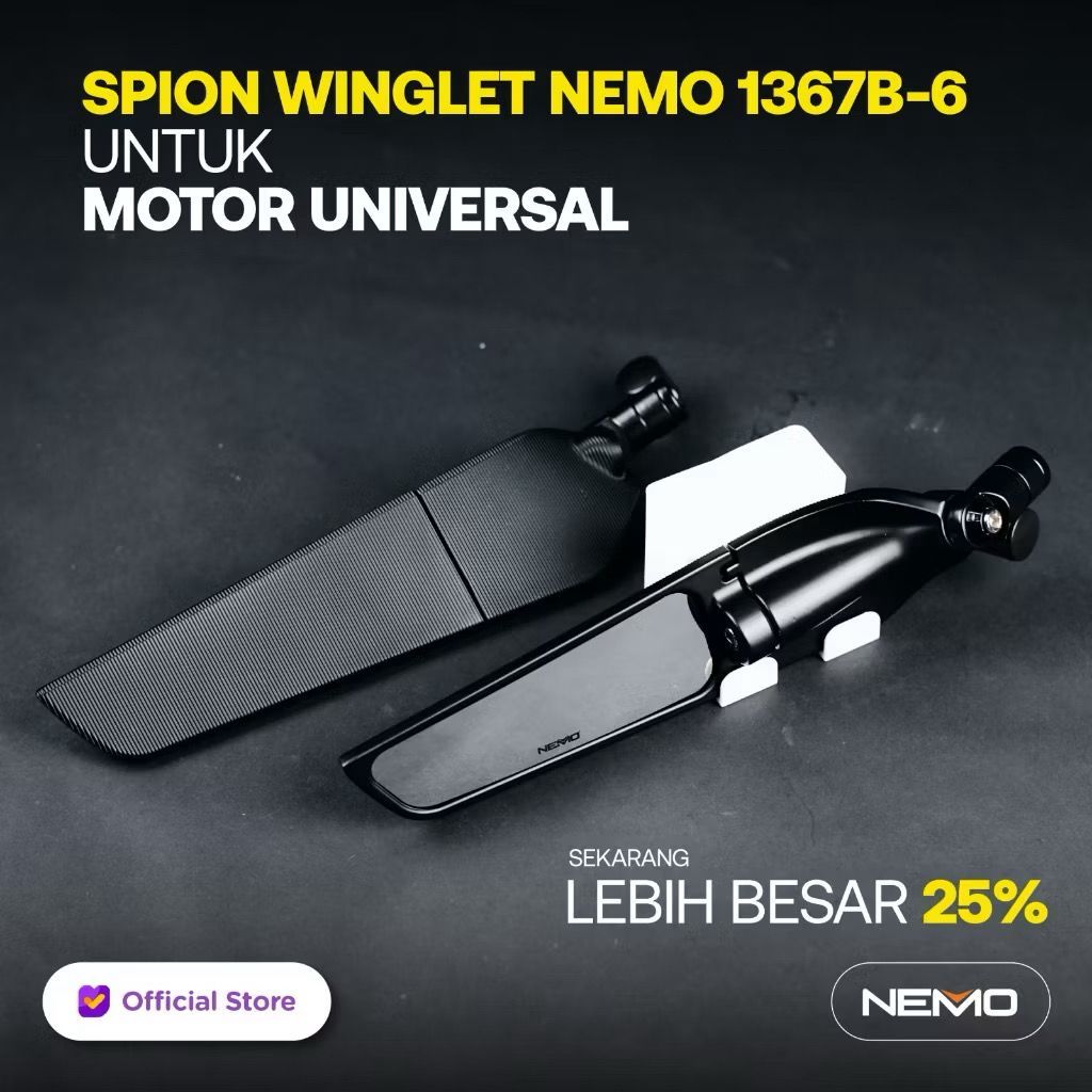 FAIRING MIRROR WINGLET MIRROR VARIATION MIRROR CBR NEW 2021 CBR K45 NEW ...