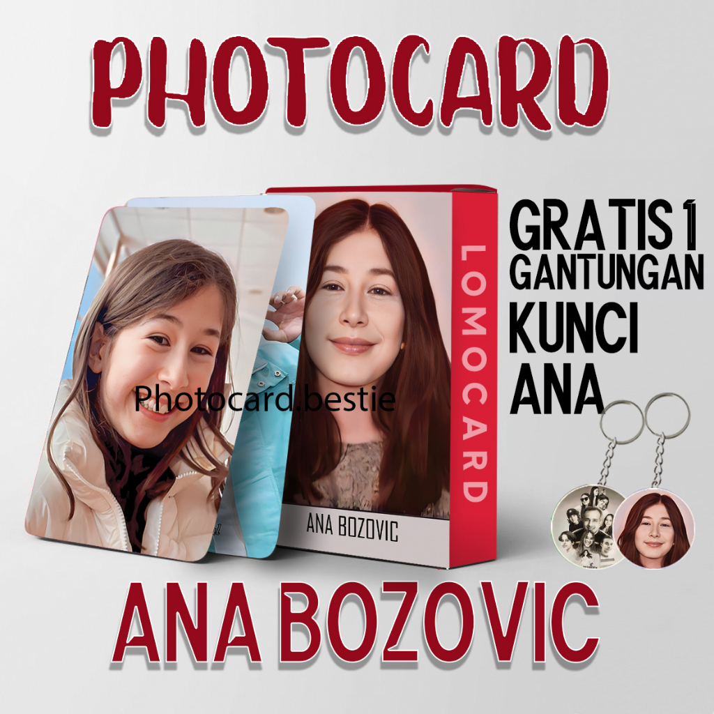 ที่แขวนกุญแจโฟโต้การ์ดฟรี, ANA BOZOVIC EDITION 50 ชิ้น SEND IMMEDIATELY ...