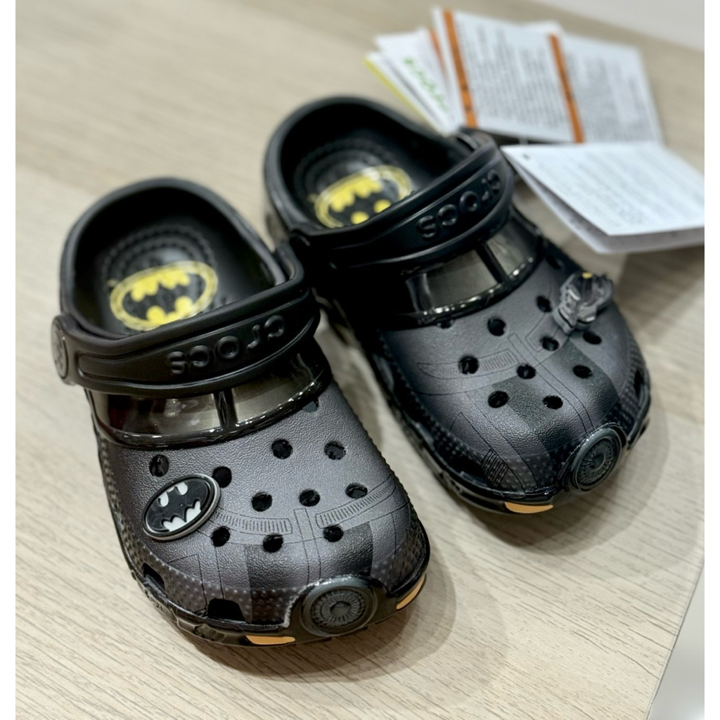 CROCS x BATMAN Batmobile Classic Clog Kids ORI | Shopee Thailand