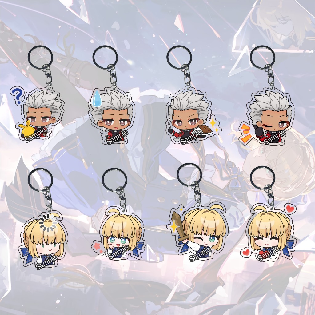 GANTUNGAN Honkai Star Rail HSR X FGO พวงกุญแจ ALL part 01 - Archer ...