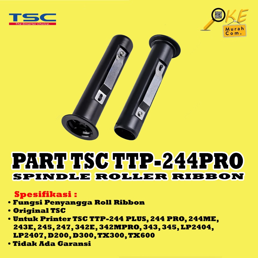 Spindle Roller Ribbon Core อะไหล่ 1 นิ้ว TSC TTP244PRO / TTP-244 PLUS ...