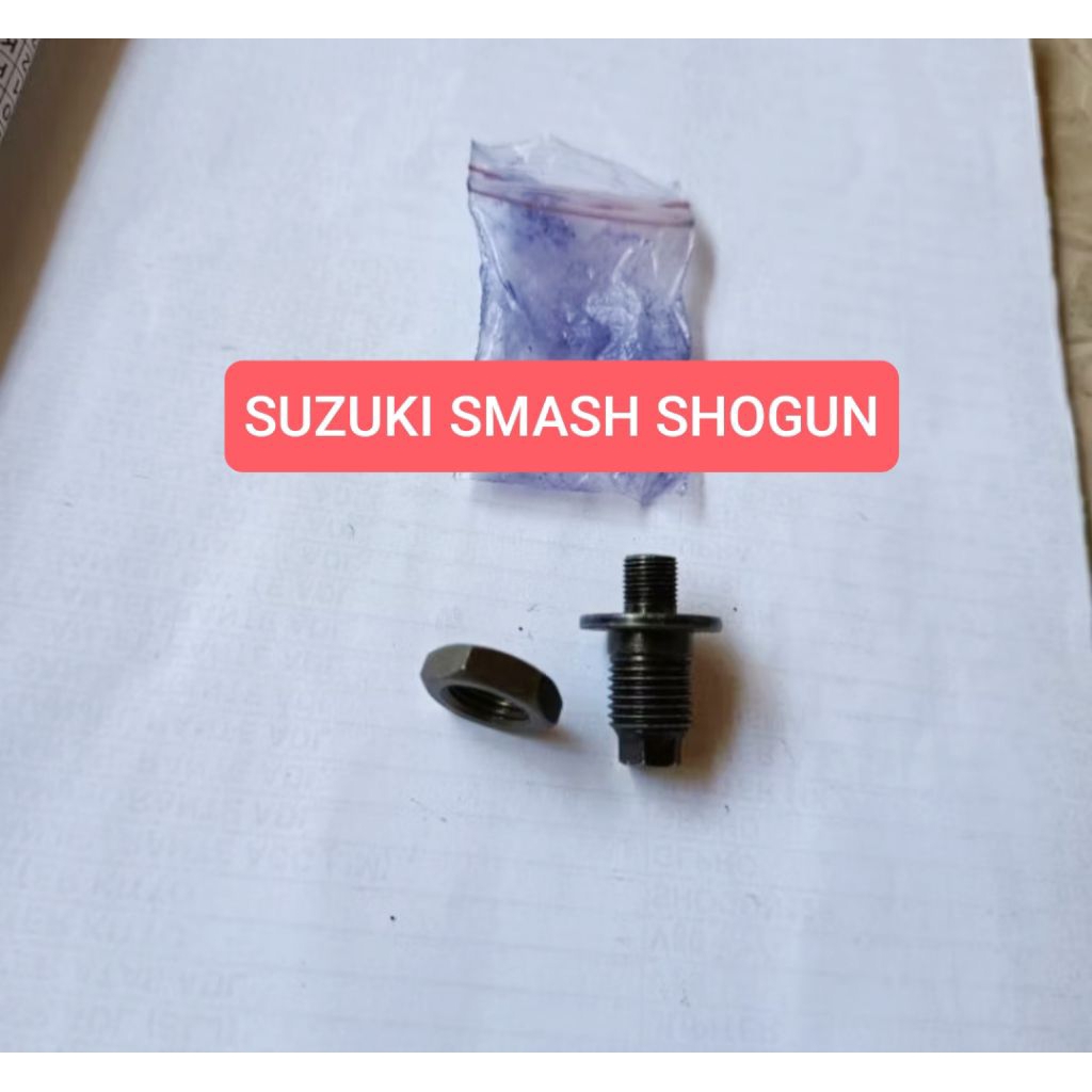 สลักปรับคลัตช์ Suzuki Smash shogun 125 พร้อมน็อต | Shopee Thailand
