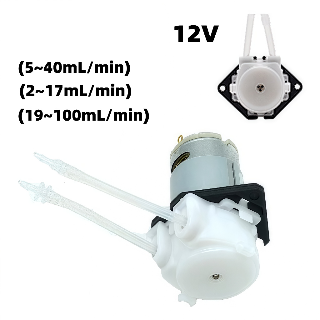 Peristaltic Pump Dosing Pump 12v DC Water Liquid Peristaltic Pump ...