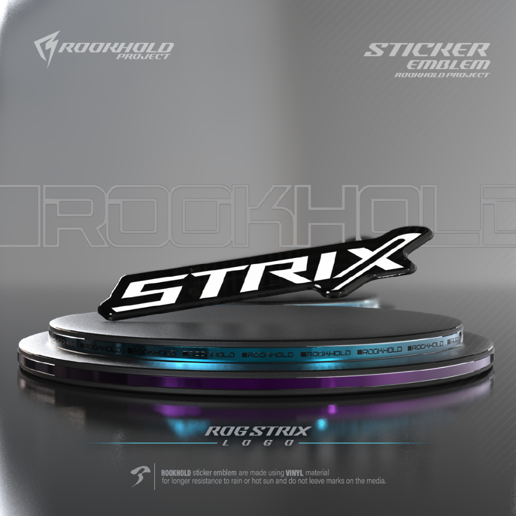 สัญลักษณ์ Strix | สติ๊กเกอร์นูน Strix ROG | สัญลักษณ์อัสซุส | Shopee Thailand