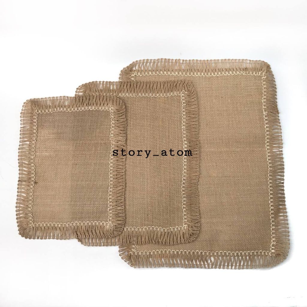 แผ่น 1 แผ่น - JUTE TABLECLOTH / JUTE TABLECLOTH PATCH / JUTE TABLECLOTH ...