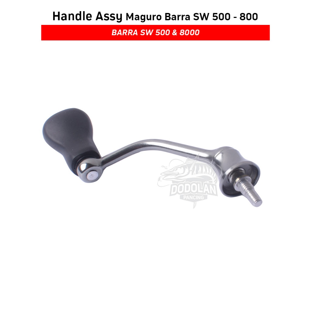 อะไหล่ Handle Assy Reel Maguro Barra SW 500 ถึง 800 Dodolan Pancing ...