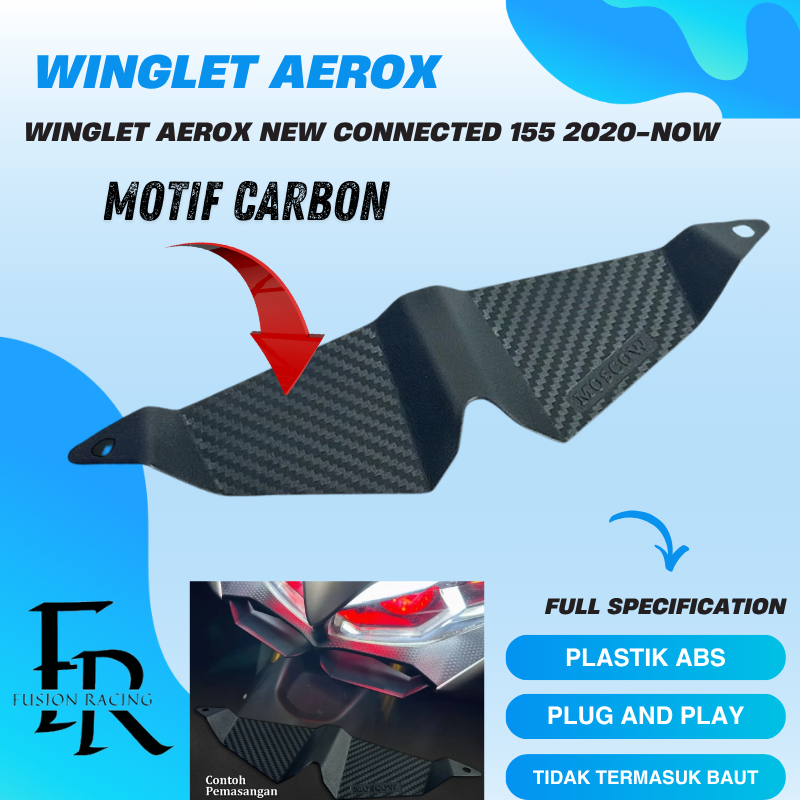 LOWER WINGLET AEROX เชื่อมต่อใหม่ 155 2020-2025 AEROX WINGLET | Shopee ...