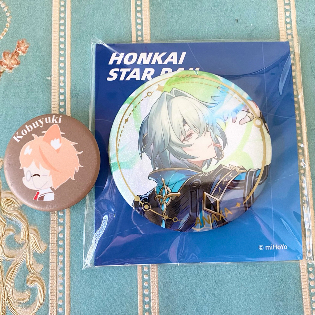 อย่างเป็นทางการ 75 มม.ป้าย pin Chrysos Heirs Anoxa Mydei Star rail hsr ...