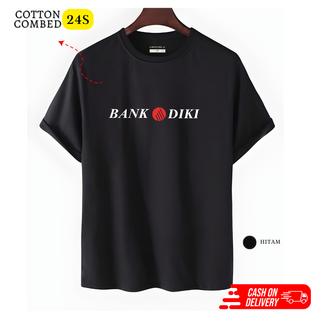 DKI BANK LOGO PLAYAN เสื้อยืดน่ารัก โลโก้ / เสื้อยืด Plestan ตลก โลโก้ ...
