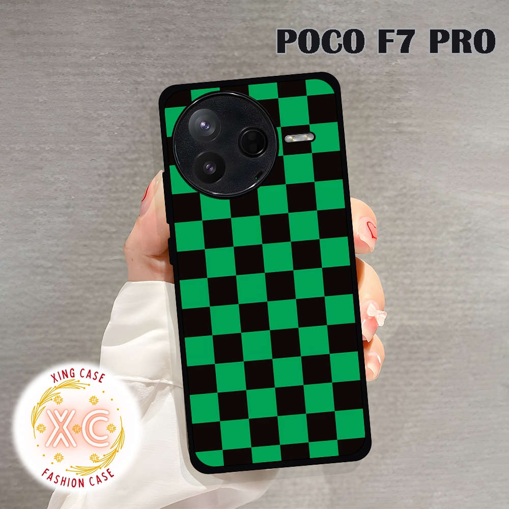 |AN09| XING CASE POCO F7 PRO| แก้ว EFFECT | เคส HP SOFTCASE แบบกําหนด ...