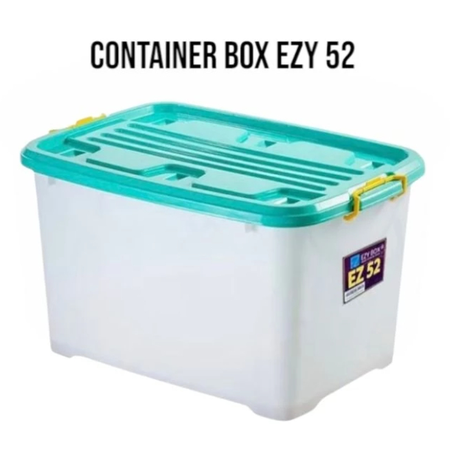 ภาชนะ/กล่องเก็บของ/กล่องพลาสติก EZY Box CB 52 Liter | Shopee Thailand