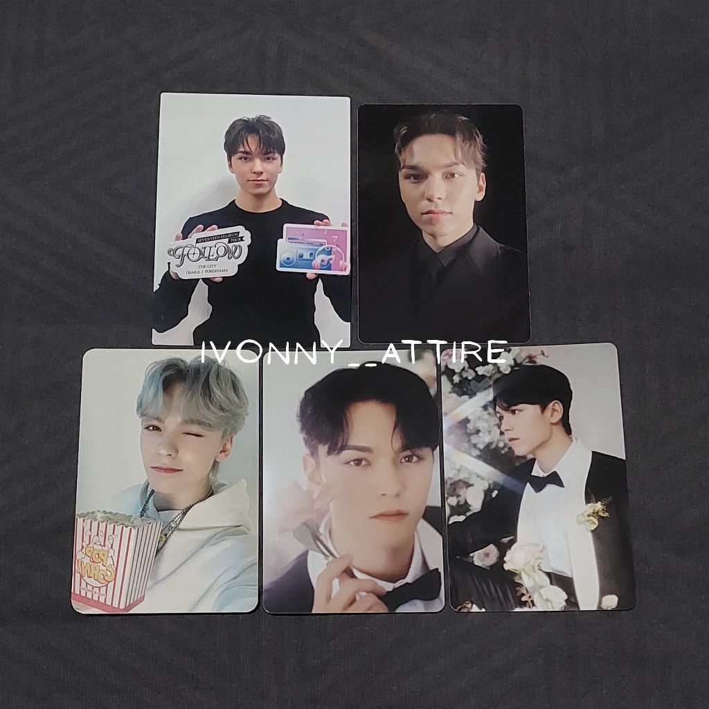 BUNDLING SEVENTEEN VERNON POPCORN SG20 โฟโต้การ์ดอย่างเป็นทางการ ...