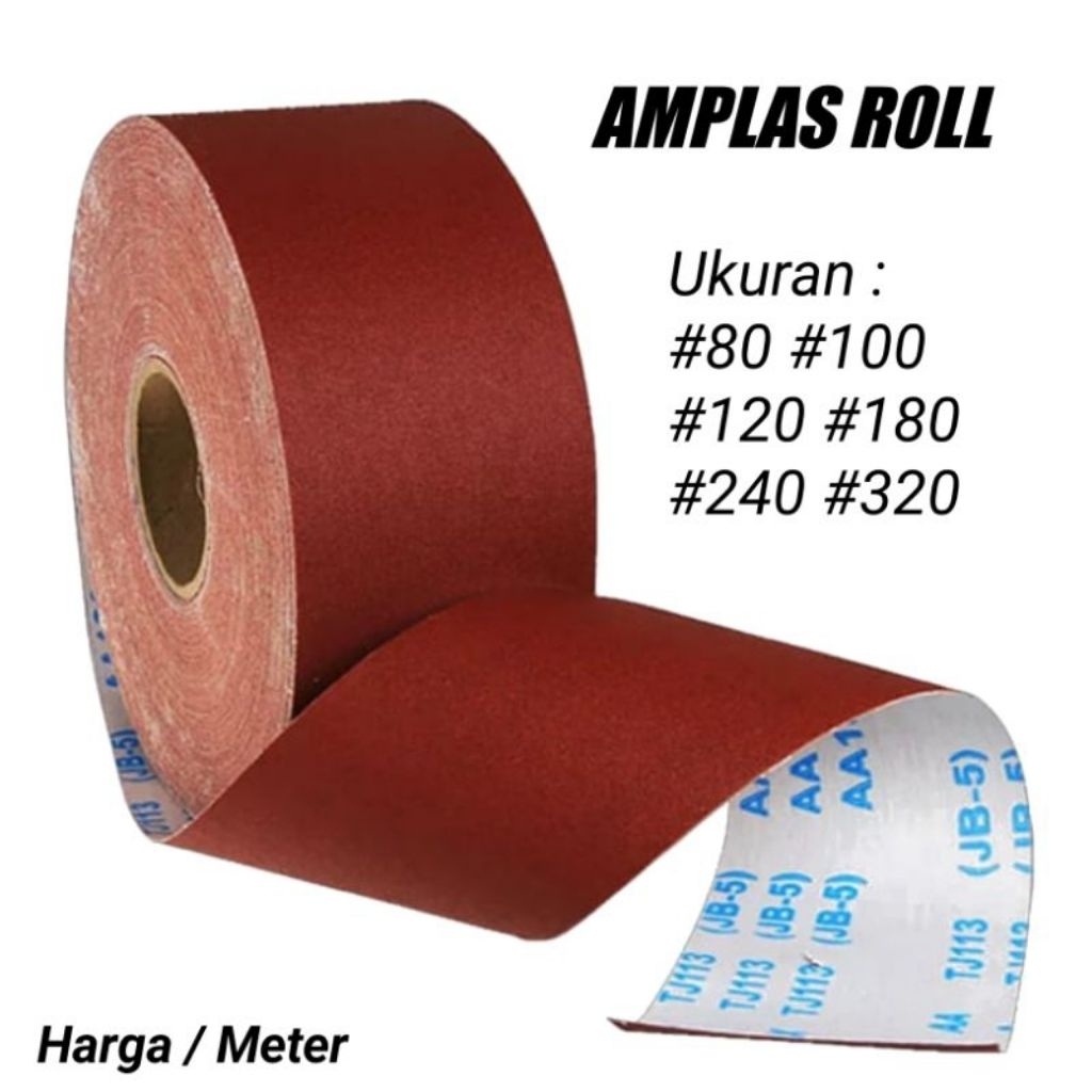 SANDPAPER ROLL / SANDPAPER ROLL PER 1 METER SERIES กระดาษทรายผ้า ...