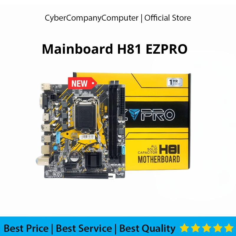 เมนบอร์ด H81 EZPRO - MOTHERBOARD H81 EZPRO SOCKET LGA 1150 SUPPORT NVME ...