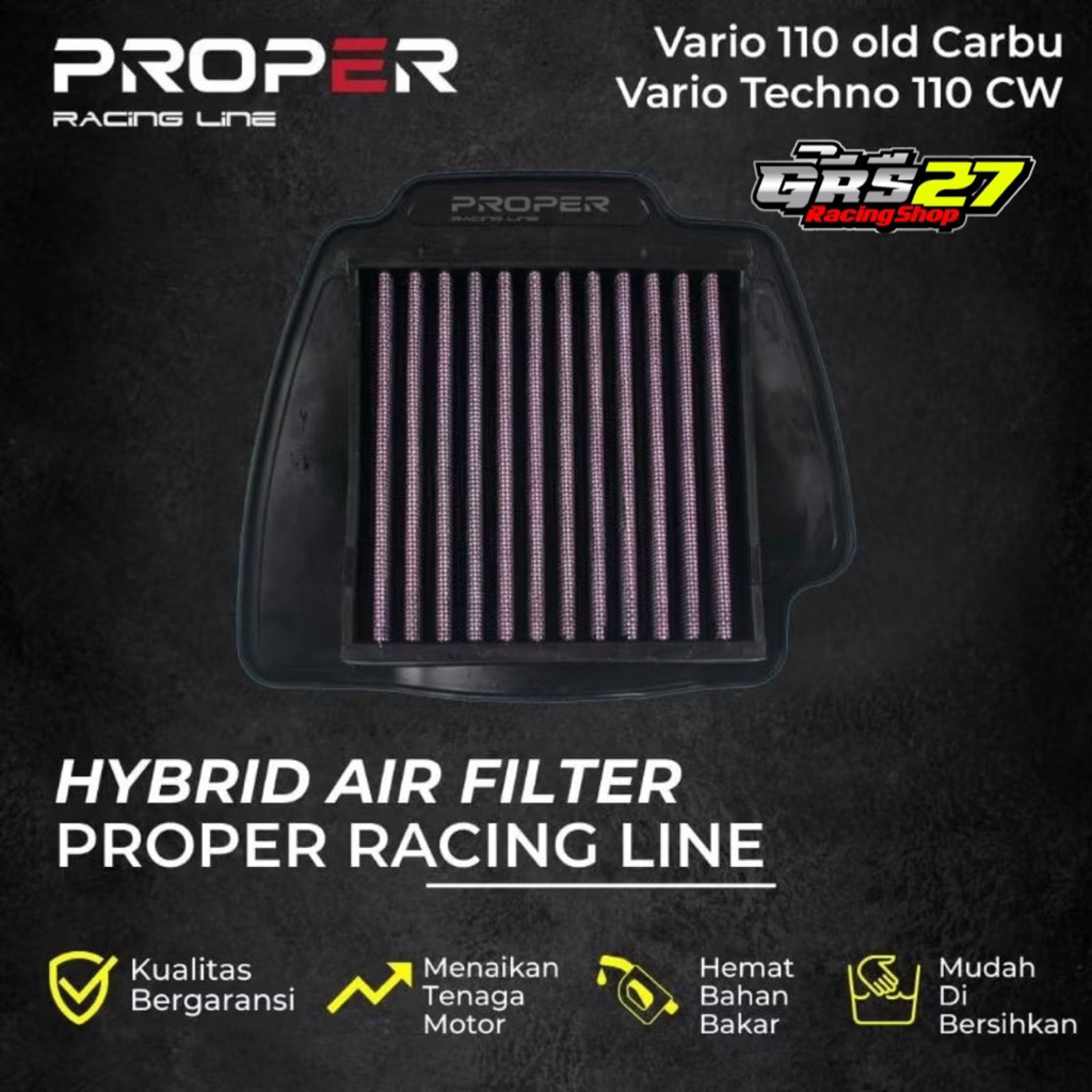 HYBRID PROPER VARIO 110 OLD KARBU VARIO TECHNO 110 CW (2006 - 2014) ORI ...