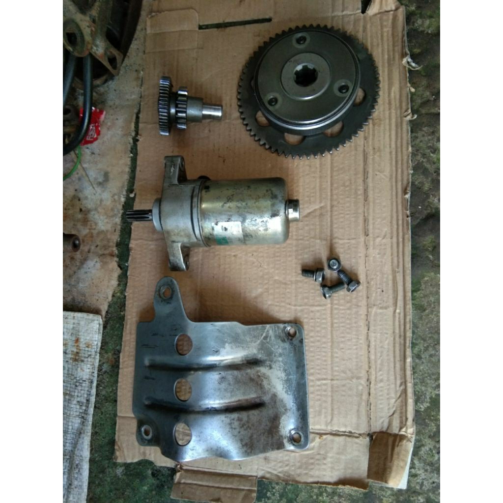 Dynamo Starter double Starter electric Starter rc80 rc100 ชุด | Shopee Thailand