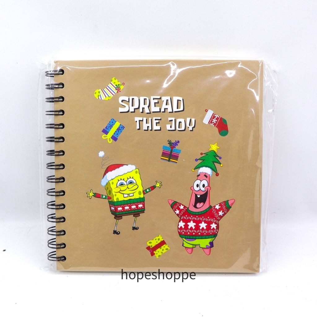 Starbucks x Spongebob Squarepants Notebook 2024 ซีลเดิม | Shopee Thailand