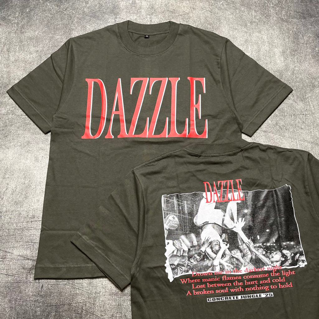 เสื้อยืด DAZZLE - FJF 2025 GREY สินค้าอย่างเป็นทางการ | Shopee Thailand