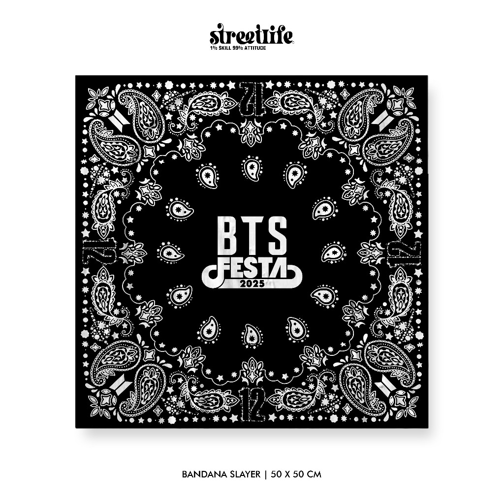 FASTA BTS BANDANA 2025 / BTS BANDANA / BTS FASTA 2025 / FASTA BTS ...