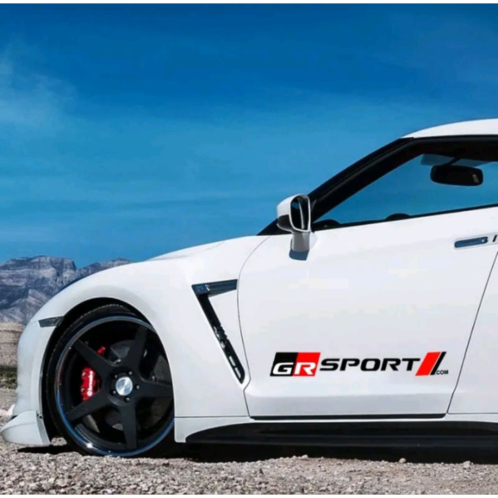 GR SPORT CAR VARIATION STICKER SIZE 40CM (ขวา, ซ้าย) | Shopee Thailand