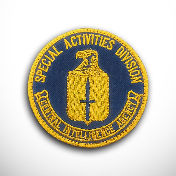 Patch กิจกรรมพิเศษ Division Central Intelligence Agency เย็บปักถักร้อย ...