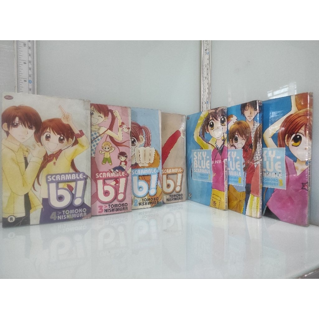 TOMKO NISHIROURA SCRAMBLE COMIC [ 1- 4 SET ] SKY BLUE SCRAMBLE | Shopee ...