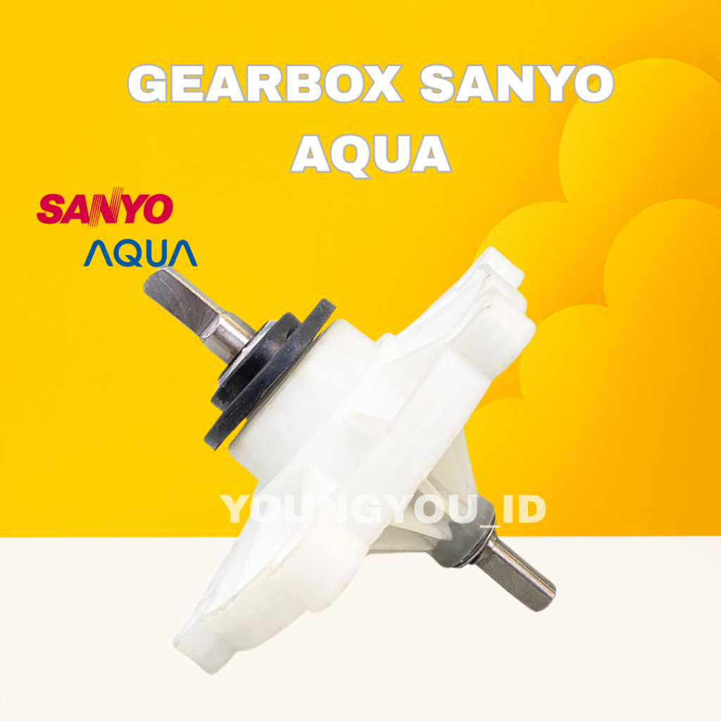 MESIN SANYO AQUA 2-TUBE WASHING MACHINE GEARBOX SPARE PARTS | Shopee ...