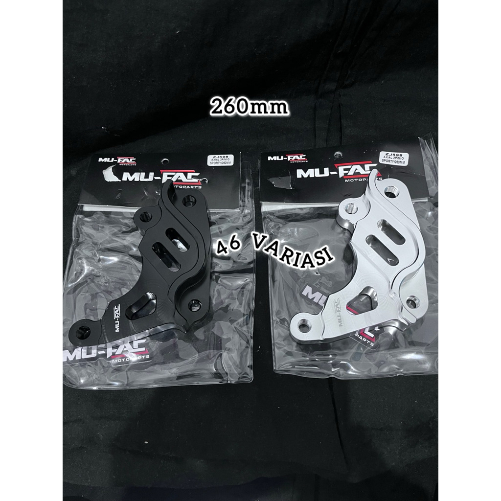 2-PISTON CALIPER BRACKET BUTTERFLY LEGS MIO SPORTY DISC 220 มม.260 มม. ...