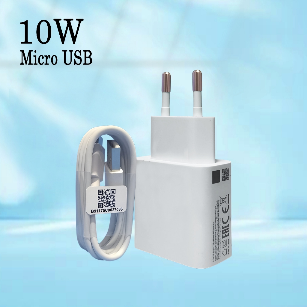 Xiaomi Redmi 9A 10A 12C Micro USB 5V 2A 10W MDY 09 EW Charger | Shopee ...