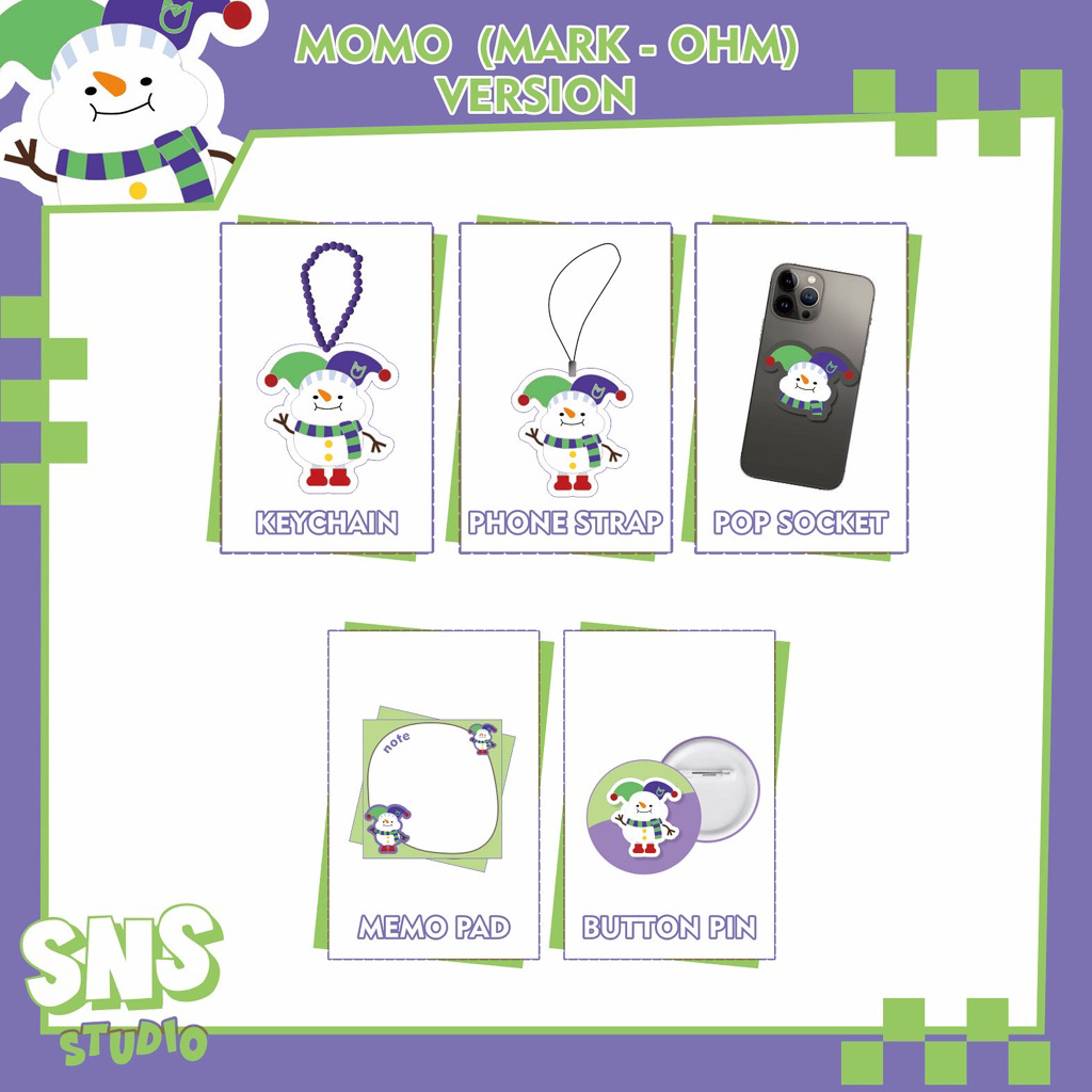 MARCHANDISE GMM FANDAY - MOMO (MARK - OHM) | Shopee Thailand