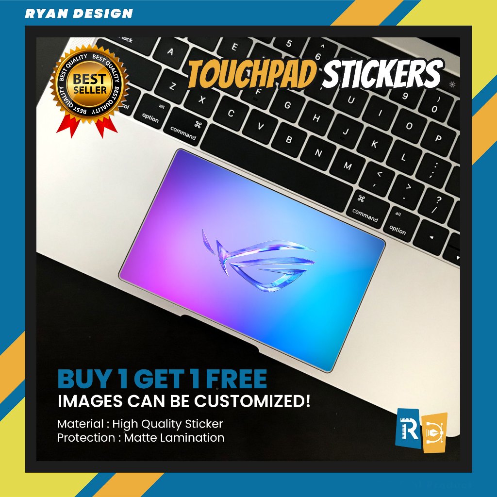 Premium Garskin TouchPad Laptop Skin Rog TrackPad Protector TouchPad ...