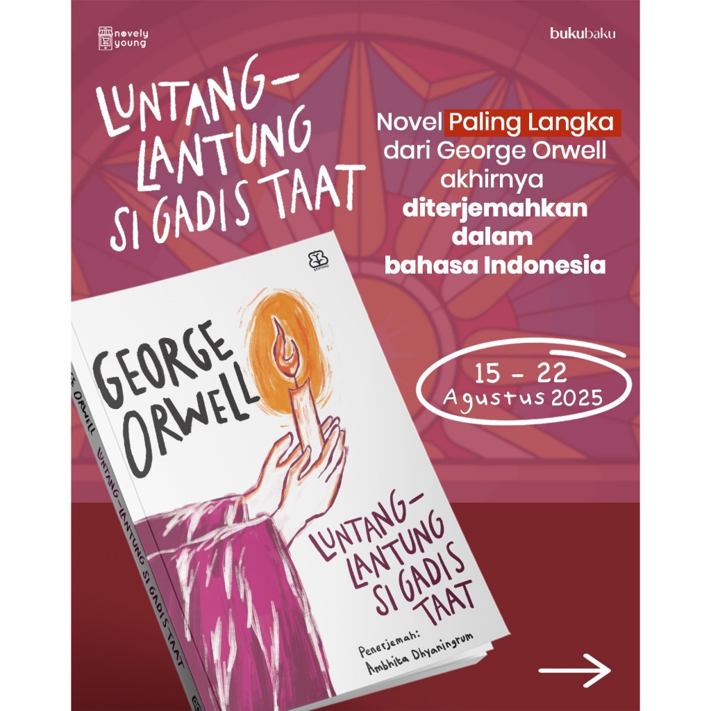 Luntang Novel - Luntung The Girl Taat - George Orwell - Bentang Pustaka ...
