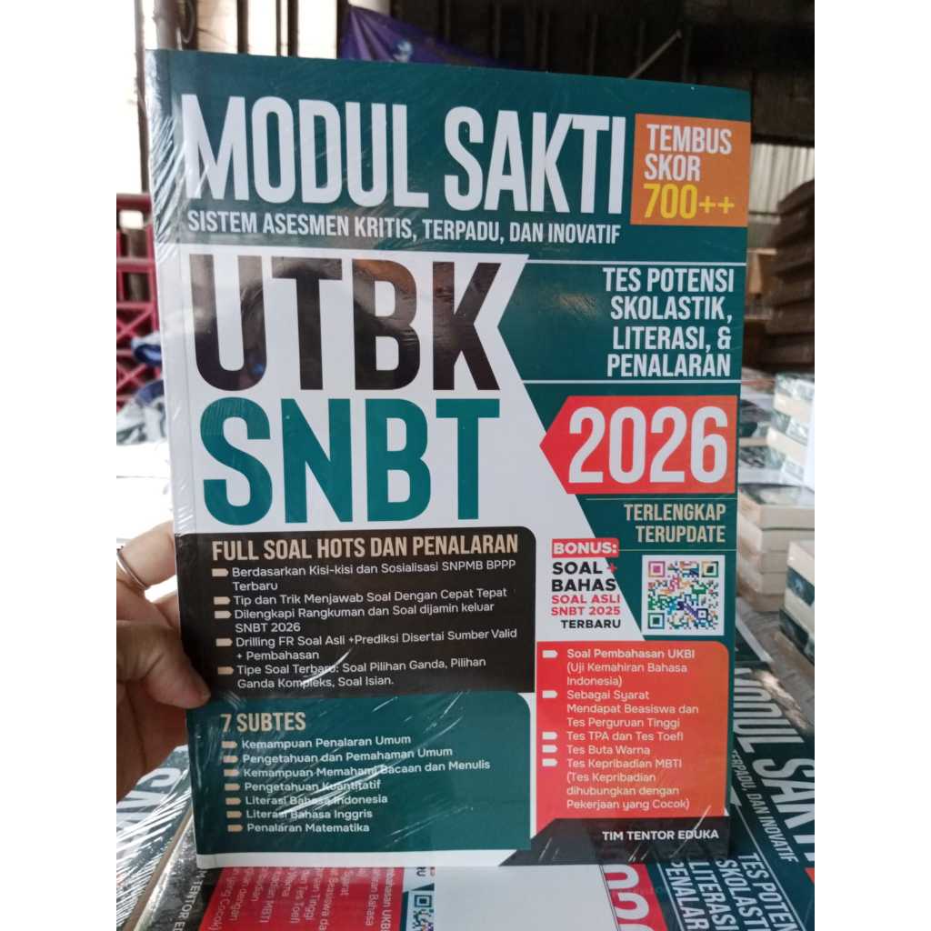 คําถามเพื่อปล้องโมดูลมายากลผ่าน Critical ระบบประเมินแบบรวมและนวัตกรรม Score UTBK SNBT 2026/Orig ...