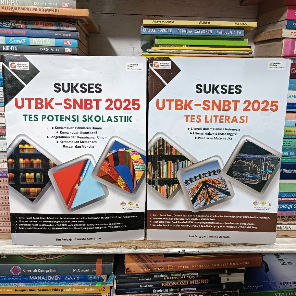 UTBK SNBT SUCCESS BOOK 2025 LITERACY TEST, POSTAL POTENTIAL TEST USED ...