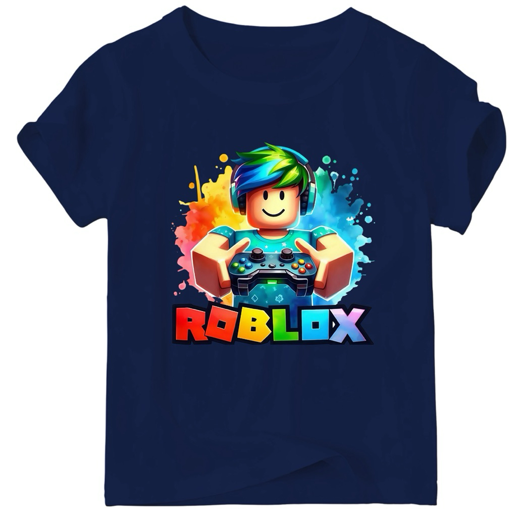 เสื้อยืดเด็ก Roblox Single (2-10 ปี) Unisex | Shopee Thailand