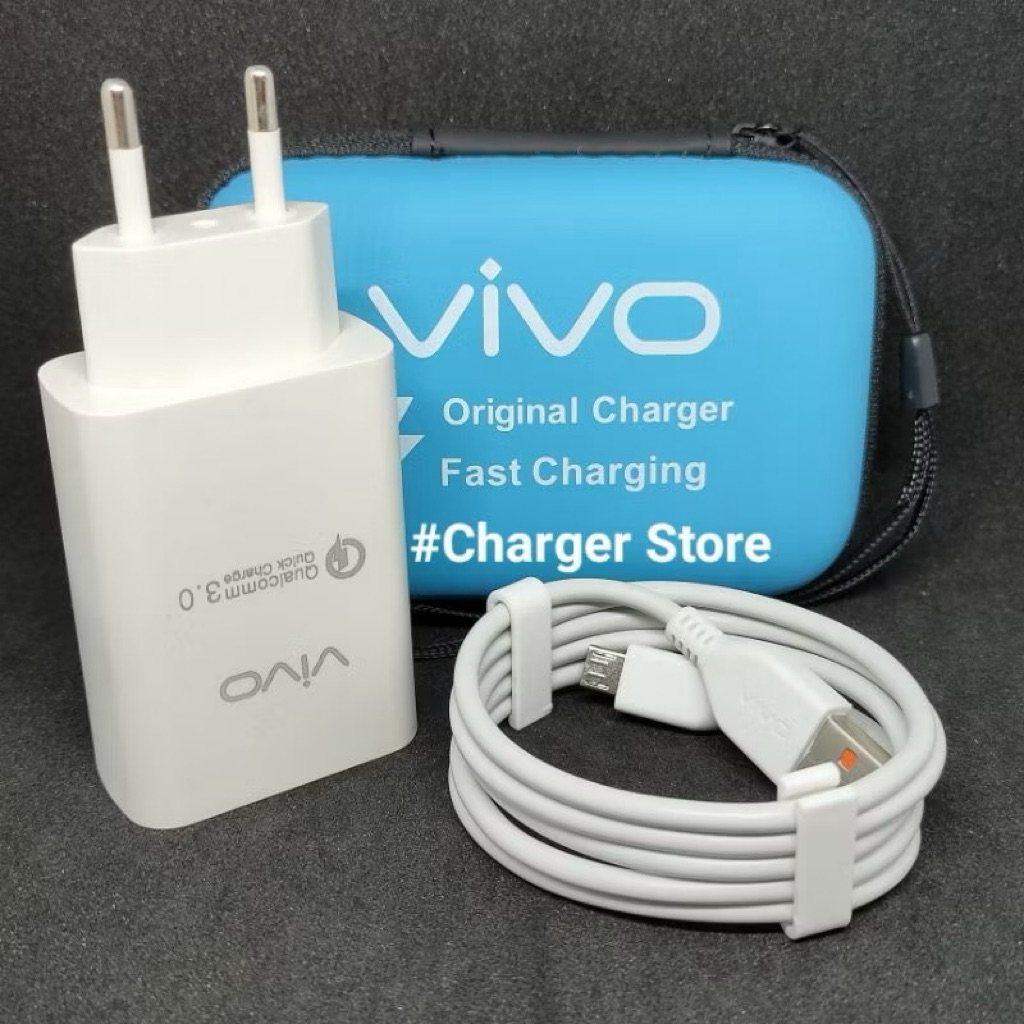 เครื่องชาร์จ HP Vivo Fast Charging Micro USB Y91 Y81 Y93 Y95 V9 Y12 Y15 Y17 Y71 รองรับโทรศัพท์ ...