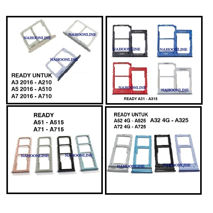 ซิมการ์ด PLACE SAMSUNG A3 A5 A7 2016 A31 A51 A71 A32 A52 A72 - A310 - A510 - A710 | Shopee Thailand