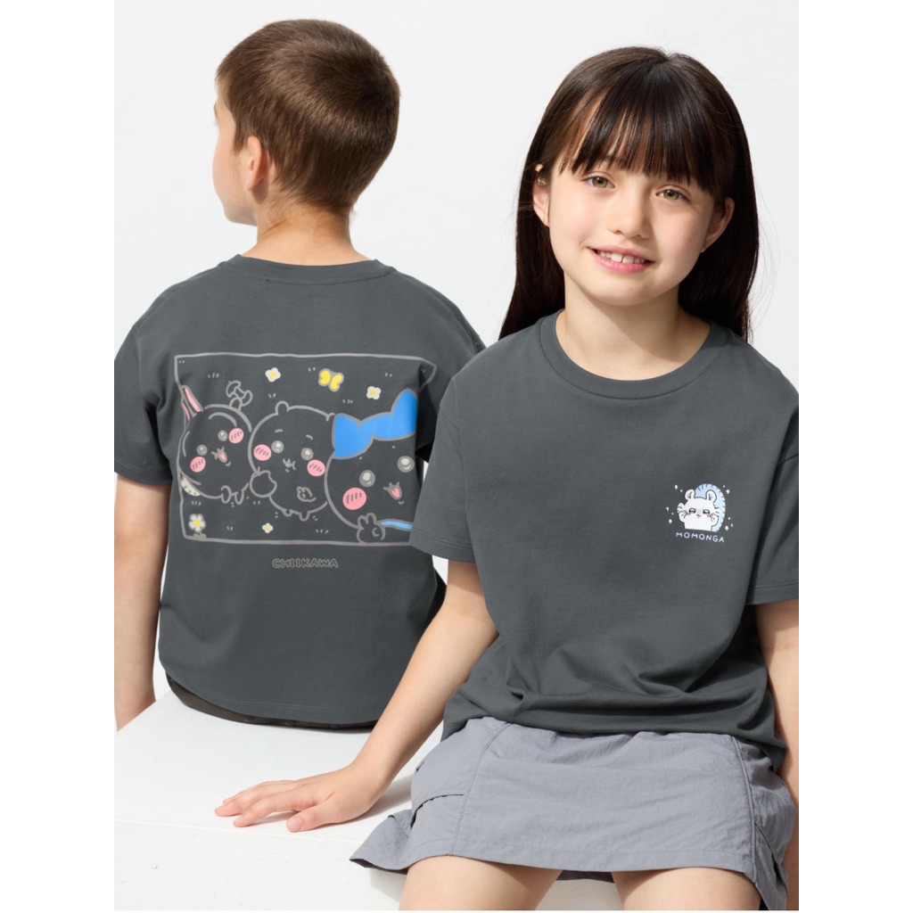 GIRLS UT Chikawa x Joke Bear แขนสั้น UNIQLO | Shopee Thailand