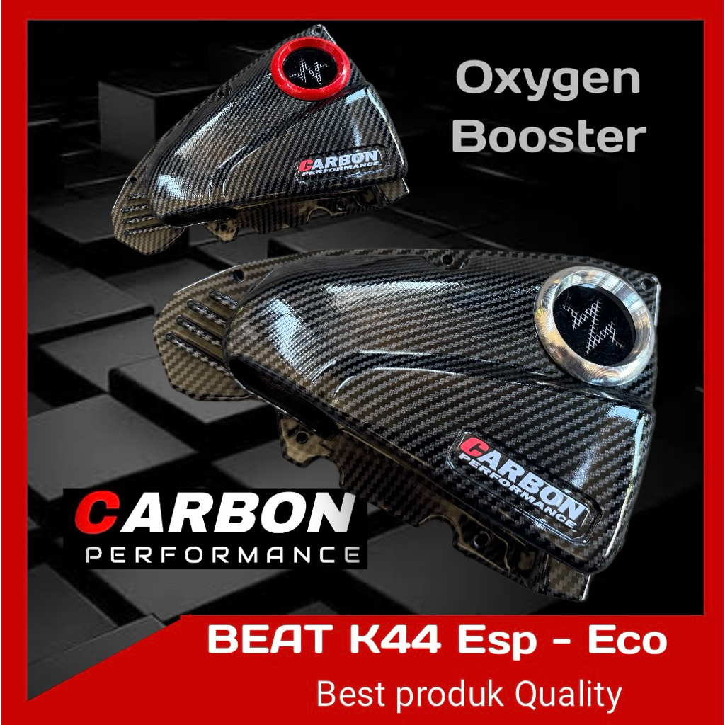 BEAT ESP CARBON K44 ฝาครอบกรอง AIR FUNNEL 2016-2019 ️ปิดกรวยกรอง Scoopy ...