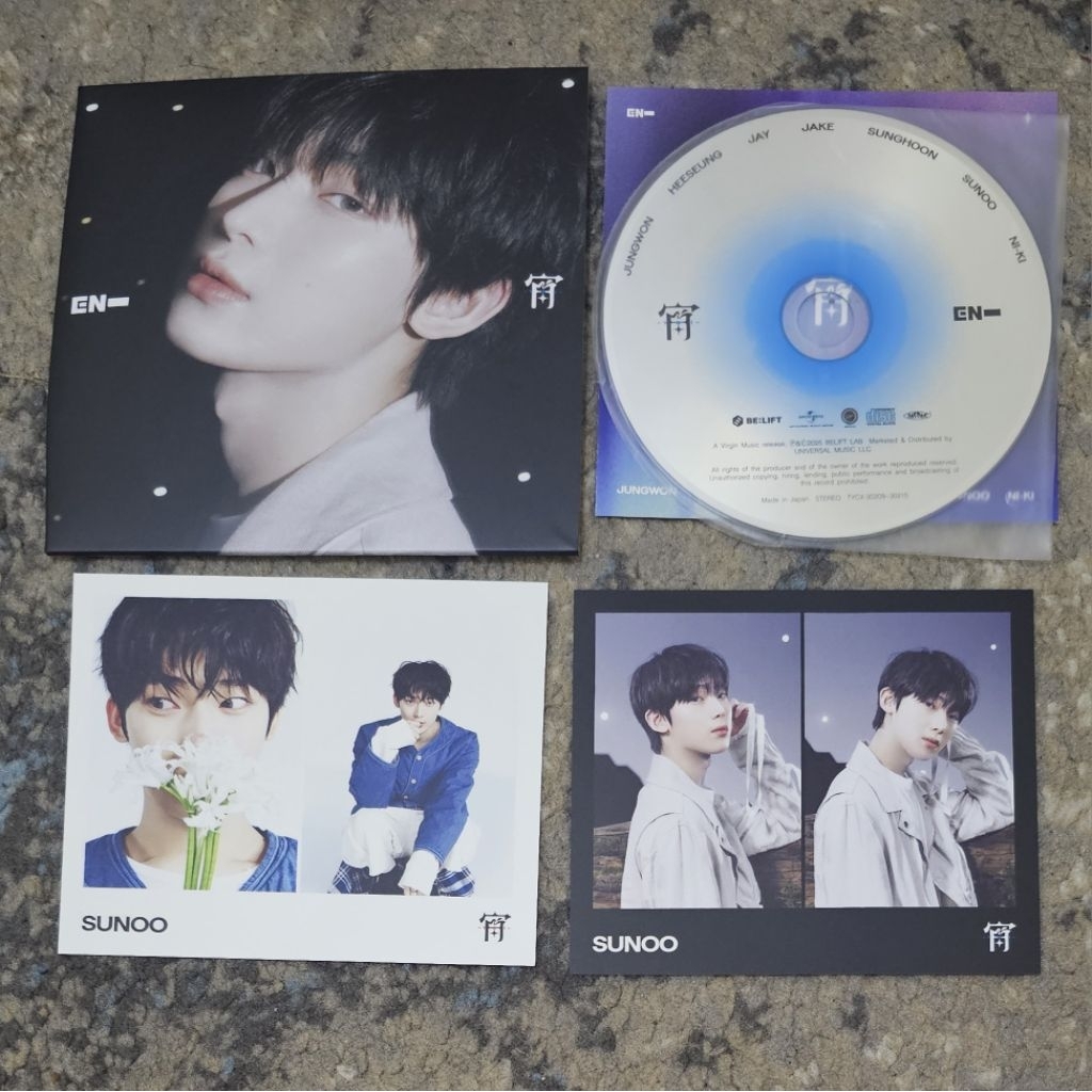 อัลบั้มอย่างเป็นทางการเท่านั้น Sunoo Enhypen YOI Solo Jacket Soljack ...