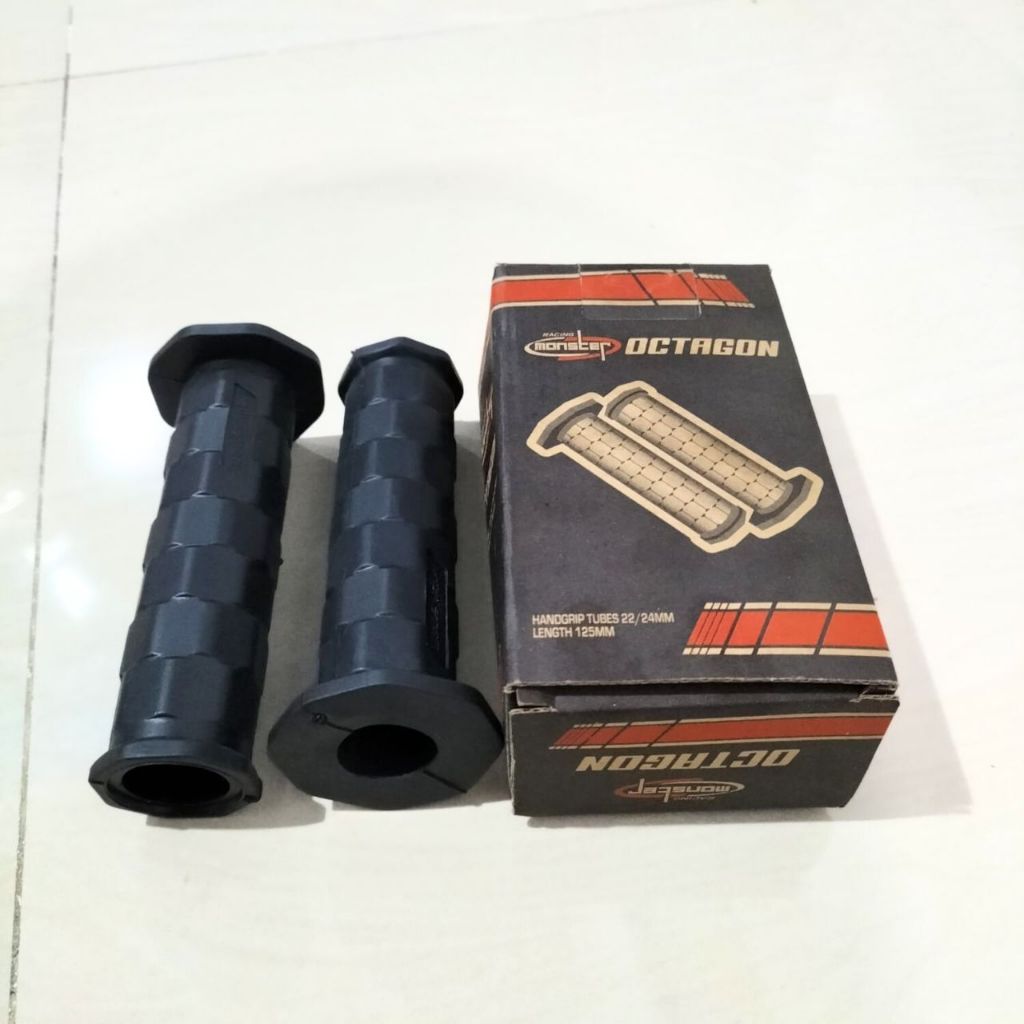 HANFAT OCTAGON GAS UNIVERSAL RIDE IT HANDGRIP SOFT MATERIAL | Shopee ...