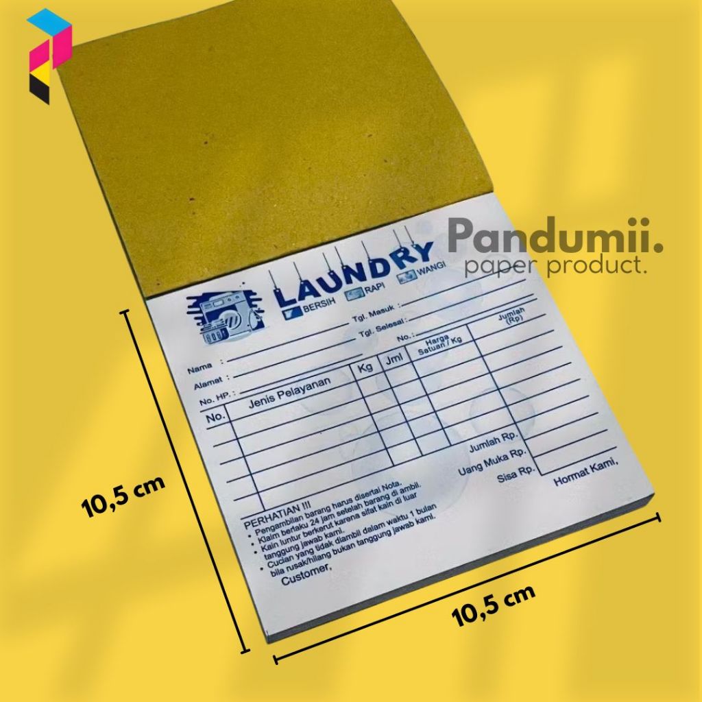 NCR 2 PLY MINI LAUNDRY NOTE / NOTE 1/6 FOLIO 2 ชั้น | Shopee Thailand