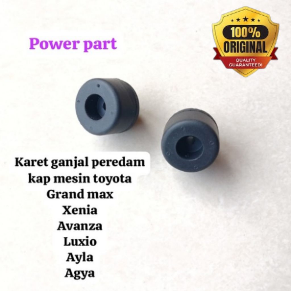 MESIN ยางกลางเครื่องยนต์ hood damper pad สําหรับ toyota ayla agya ...
