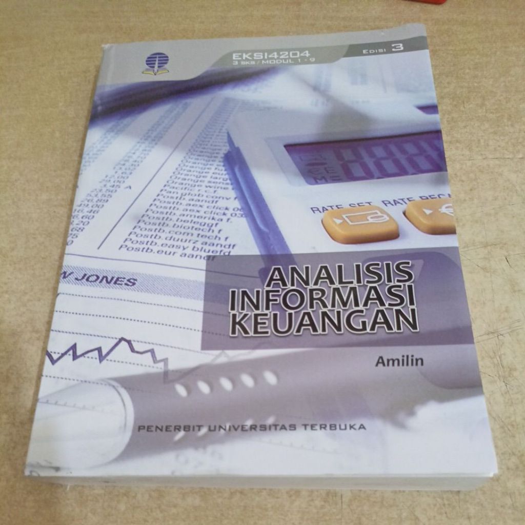 หนังสือบน FINANCIAL INFORMATION ANALYSIS ECTION4204 EDITION 3 มหาวิทยาลัยเปิด | Shopee Thailand